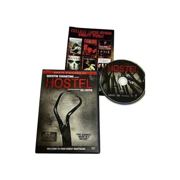 Media | 318 Hostel Unrated Widescreen Cut Dvd Good Horror Movie Chpb ...